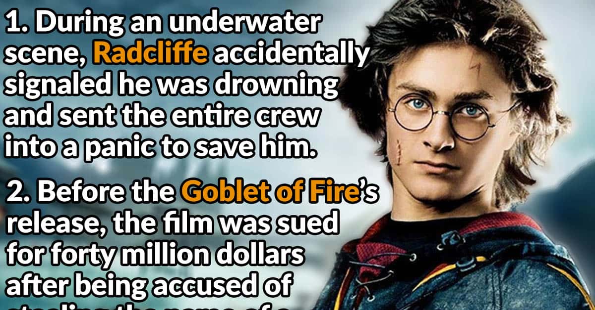 Facts About Harry Potter And The Goblet Of Fire That Shall Be Named