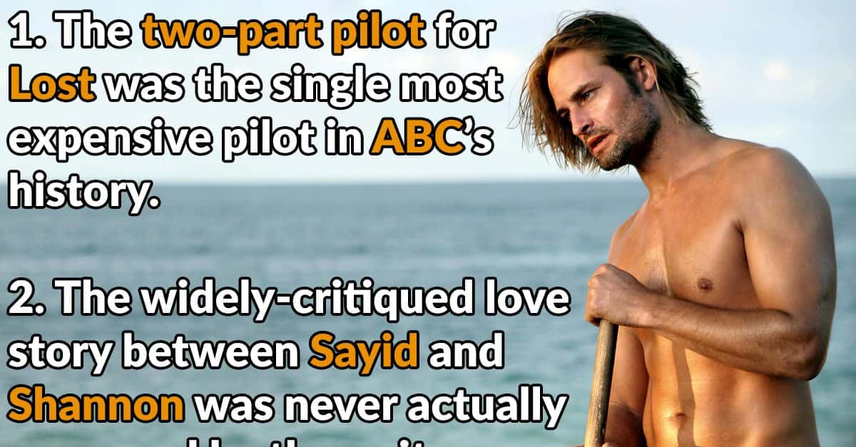 Behind-The-Scenes Facts About Lost