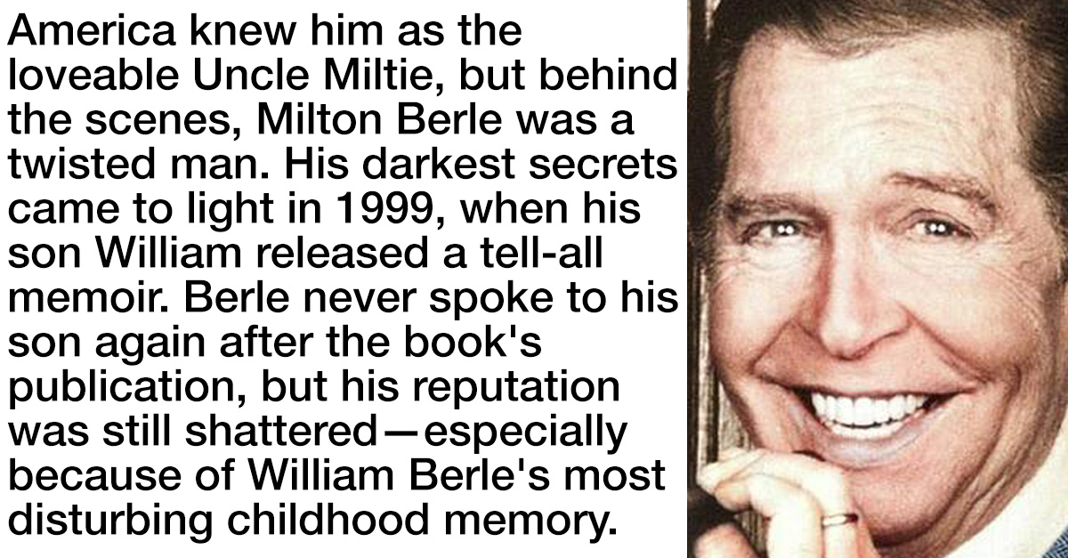 Milton Berle's Goofy Smile Hid A Disgusting Mind