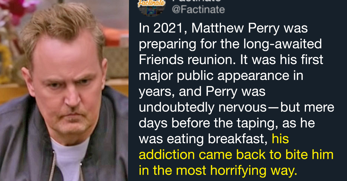 Matthew Perry’s Disturbing History