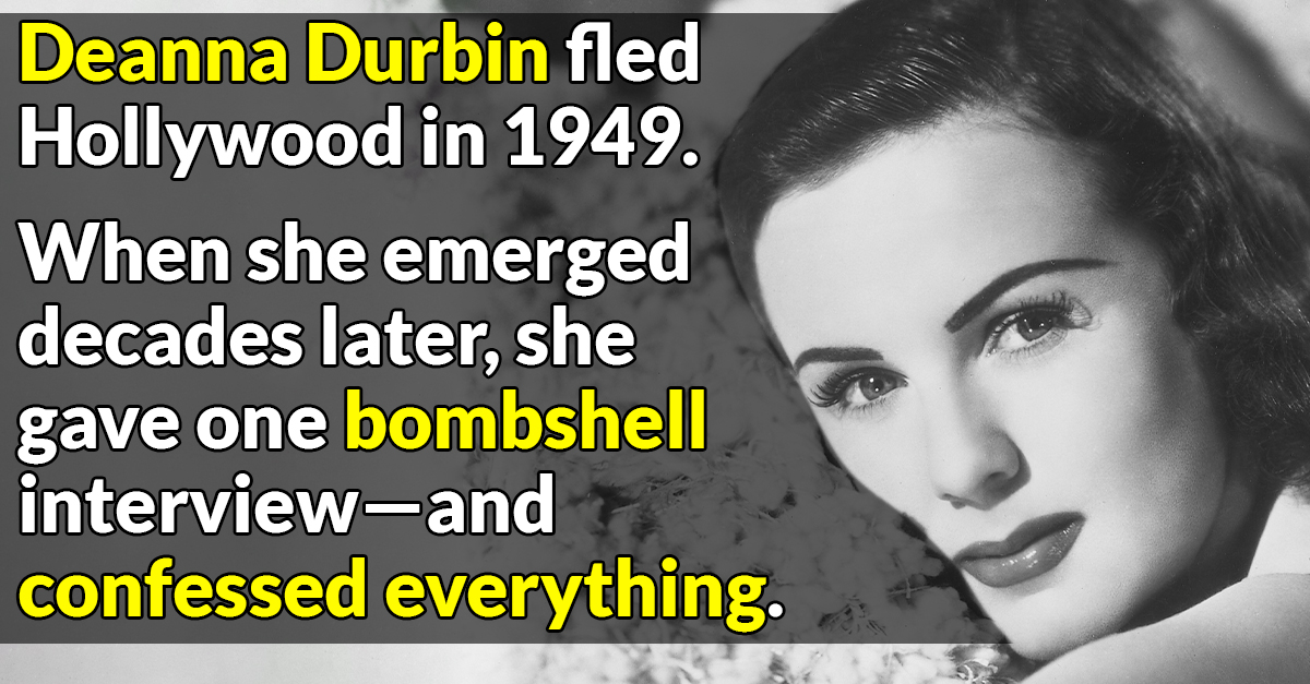 Deanna Durbin Had Broken Hollywood Dreams